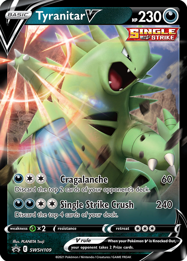 Tyranitar V (Battle Styles 97) - Bulbapedia, the community-driven ...